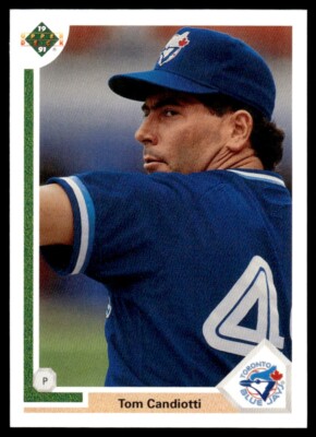 1991 Upper Deck Final Edition Tom Candiotti Toronto Blue Jays #49F | eBay