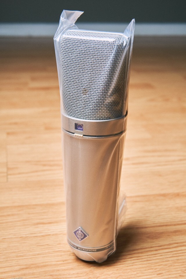NEW! Neumann U87 Ai U 87 Mic Microphone w/Original Wood Case ...