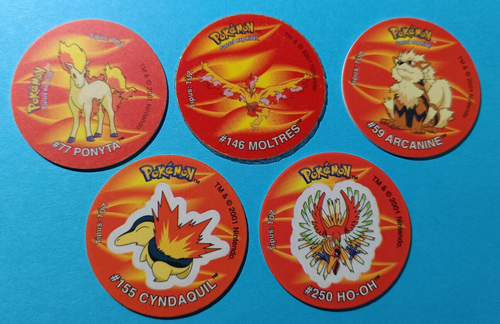Pokémon Taz - POG - Walkers/Cheetos - Fire lot, 1st-2nd gen | eBay