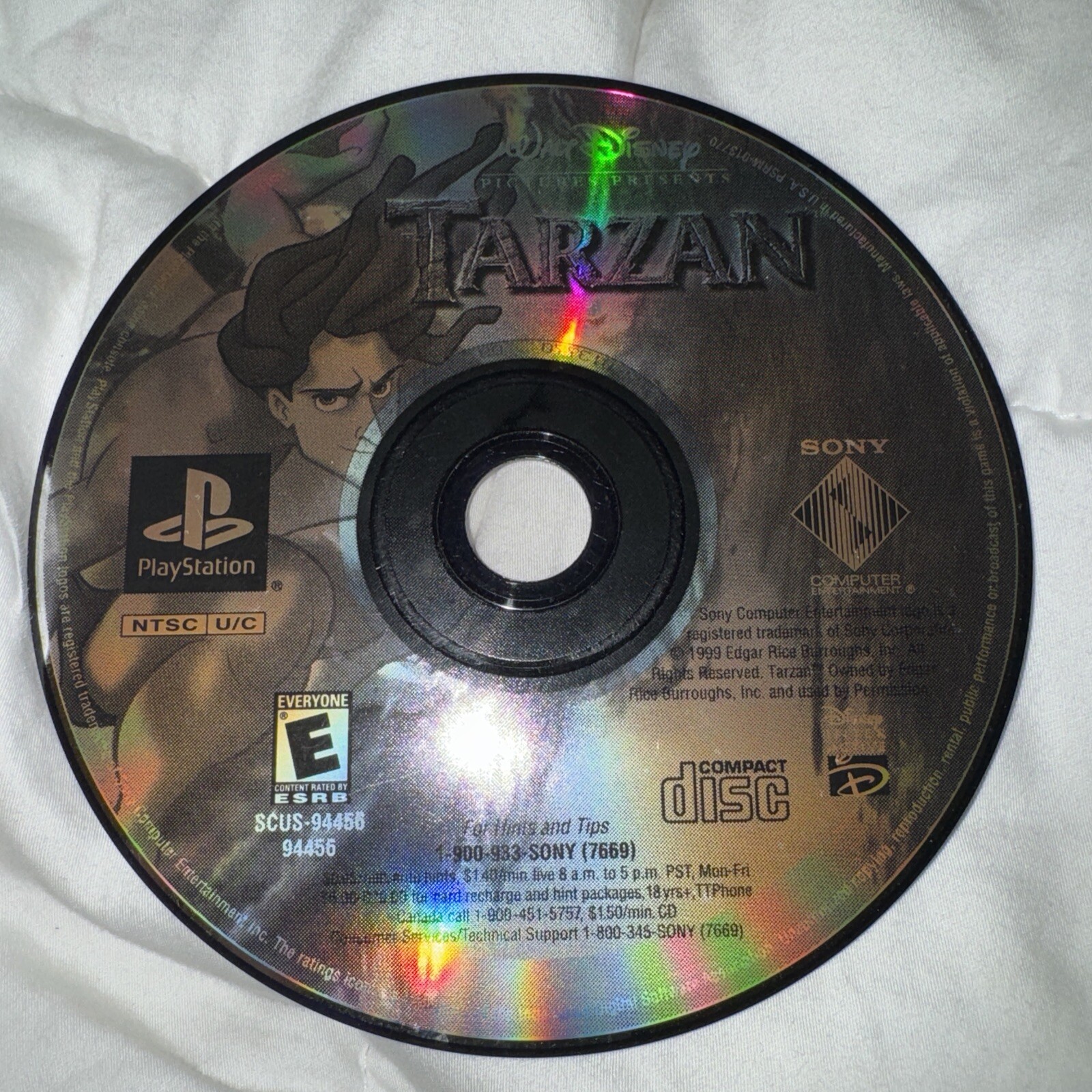 Disney's Tarzan (Sony PlayStation 1, 1999) 711719445623 | eBay