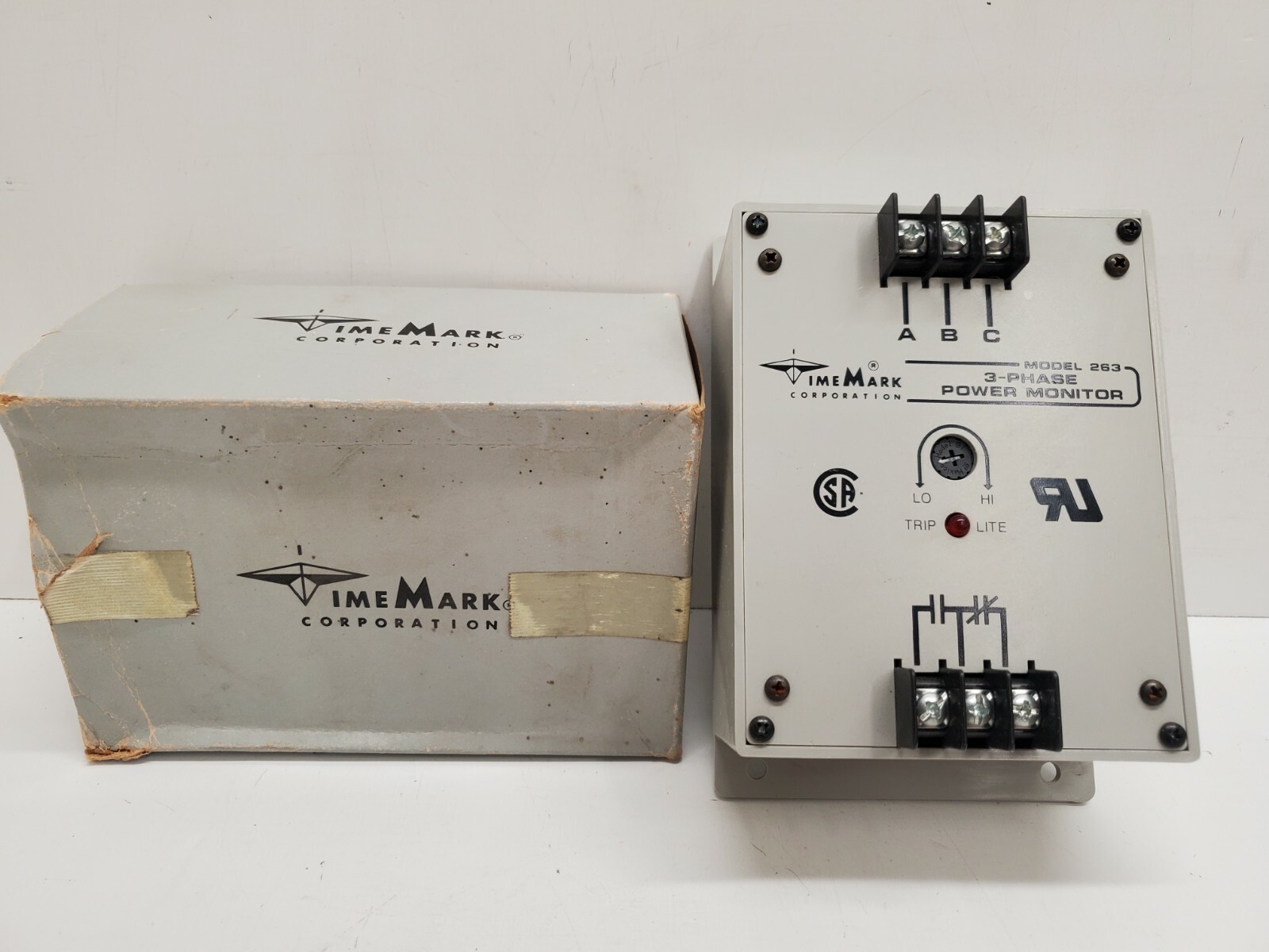 NEW OLD STOCK! TIME MARK 3-PHASE 208/240VAC POWER MONITOR B263 | eBay