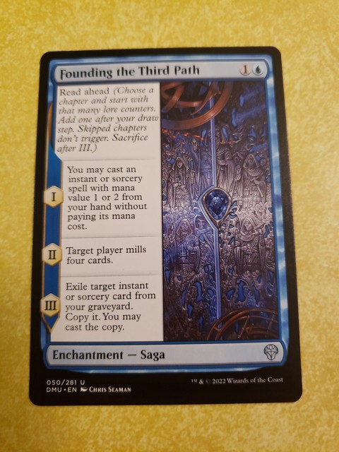 MTG Founding the Third Path Dominaria United 050/281 Regular Uncommon ...