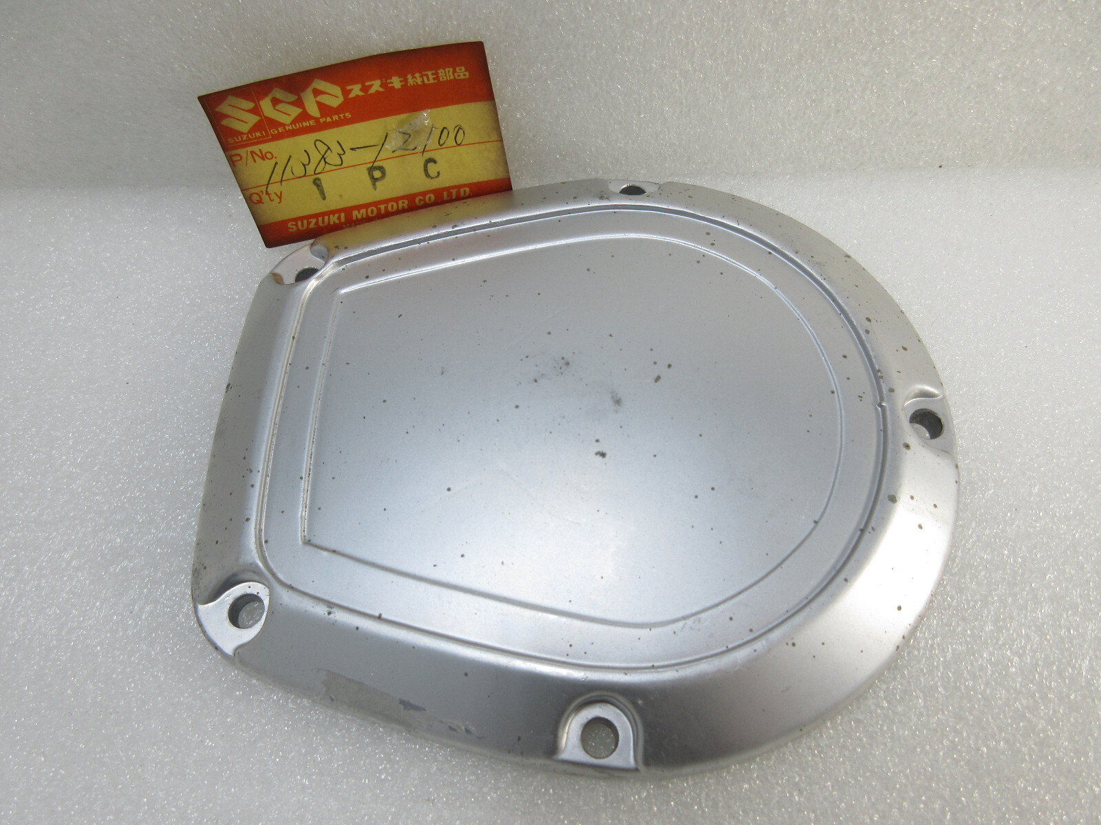 Suzuki A100 Carburetor Inspection Cap 1988-92 NOS Crankcase Cover 11383 ...
