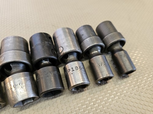 Mac Tools 7/16"-15/16" 9 Pc 1/2" Drive Impact Swivel Socket Set | eBay