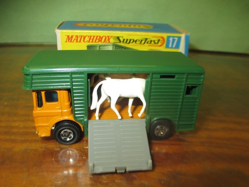 Rare Matchbox Superfast No. 17, Horse Box, - MIB | eBay