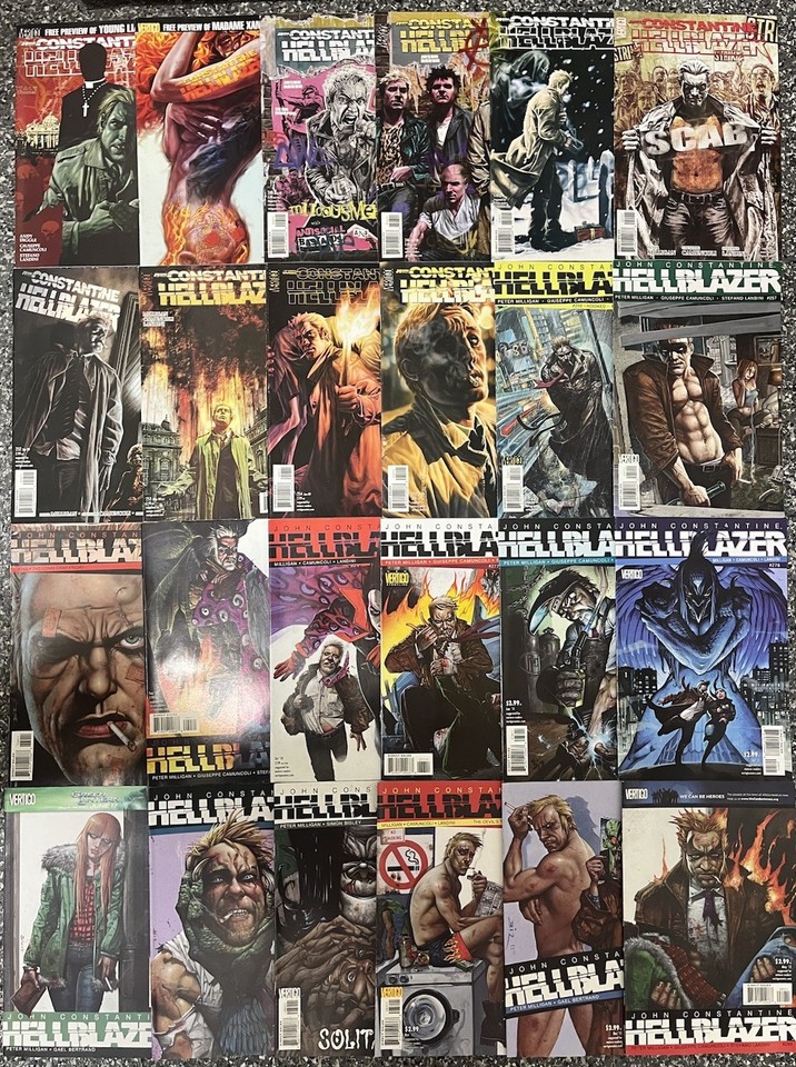 DC Vertigo Comics John Constantine Hellblazer Huge Rare 244 Issue Job Lot VFN | eBay UK