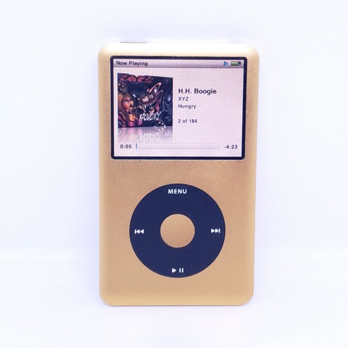 Apple iPod Classic GOLD 7th gen Thin 160GB Refurbished with bundle | eBay
