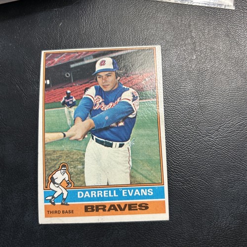 #81 Darrell Evans Atlanta Braves,, 1976 Topps Baseball Card Cb7-4 | eBay