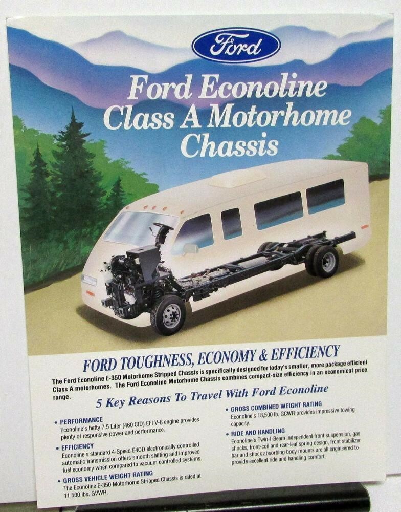Econoline Chassis Ford Econoline | Ford Econoline For Sale | Haley SC