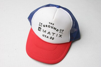 Matix From The Ground Up Trucker Hat (Blue) V20785 | eBay