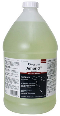 Amprid 9.6% Amprolium - Coccidiostat for Cattle - Gallon | eBay