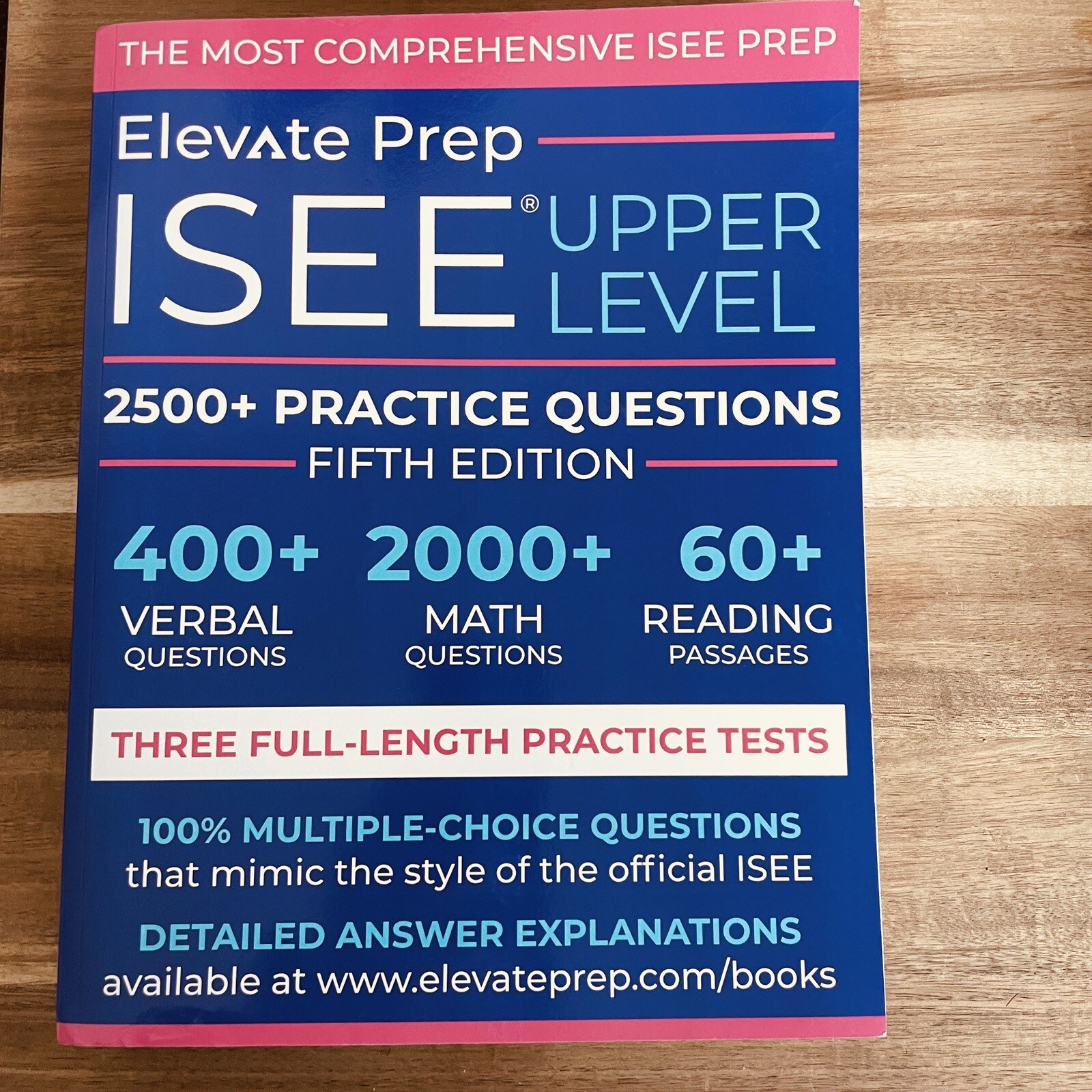 ISEE Upper Level : 2500+ Practice Questions by Elevate Prep and Lisa ...