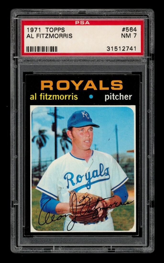 1971 Topps Set-Break #564 Al Fitzmorris PSA 7 NM | eBay