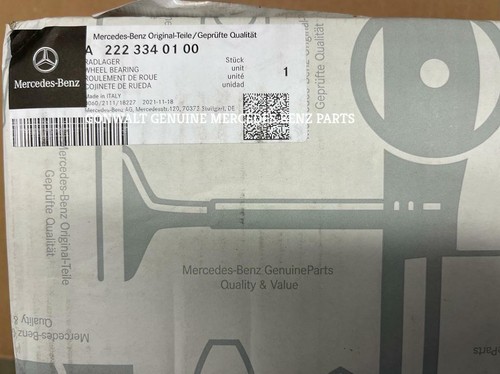 Mercedes Benz Genuine E63 AMG S E63 AMG Wheel Bearing Left - Right ...