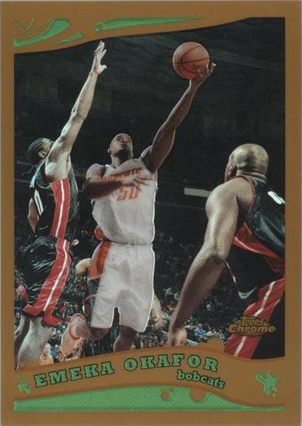 2005-06 Topps Chrome - Gold Refractor #29 Emeka Okafor /99 for sale ...