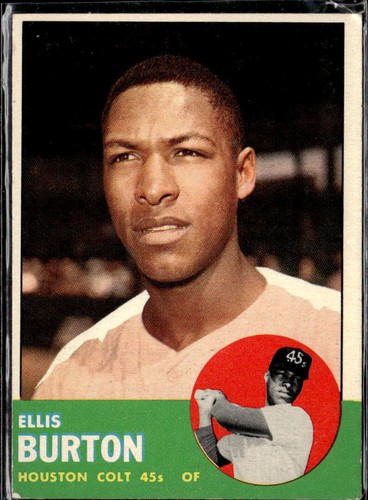 1963 Topps #262 Ellis Burton VG | eBay