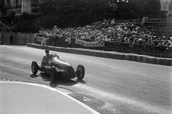Clemar Bucci in a Maserati 4CLT 1948 Motor Racing Old Photo | eBay