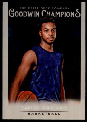 2021 Goodwin Champions Platinum Parallel #30 Darius Garland Upper Deck ...
