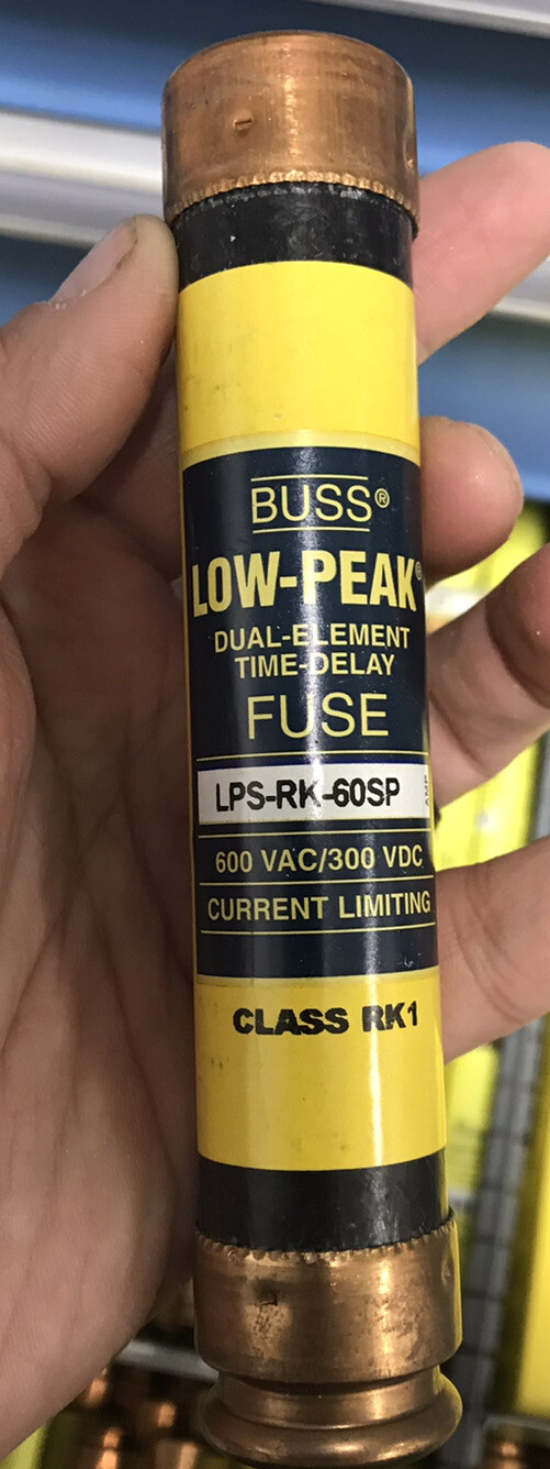 New Bussmann LPS-RK-60SP 60 Amp Fuse Low Peak Class RK1 600 VAC NIB | eBay