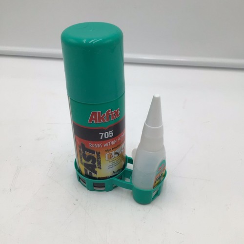 AKFIX 705 Accelerator Fast Cyanoacrylate Bond Adhesive Super Glue 20gr ...