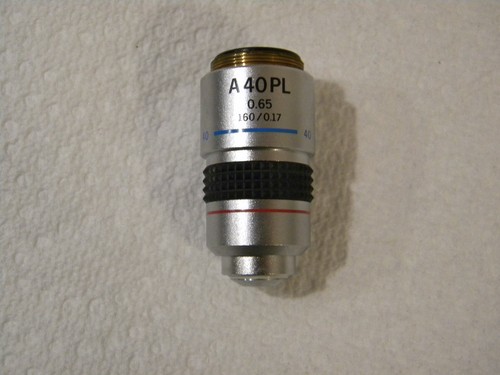 Olympus A 40x PL Phase Contrast Microscope Objective | eBay