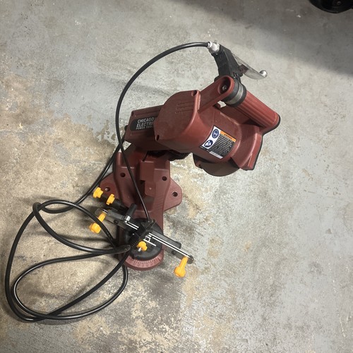 Chicago Electric Power Tools Chainsaw Chain Sharpener Used Nice Condition | eBay
