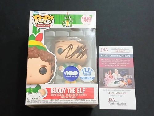 Will Ferrell signed Funko Pop 1449 Buddy the Elf JSA COA Exact Video ...