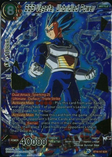 Dragon Ball Super Card Game BT16-147 SCR English | eBay