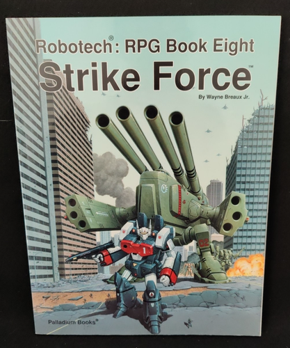 Robotech RPG Book 8. Strike Force. Palladium Books | eBay