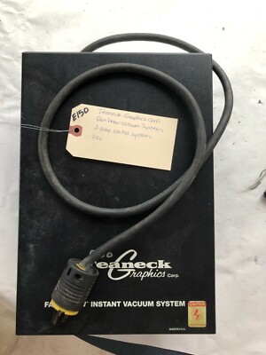 E150 Teaneck Graphics Corp Fast Draw Instant 2 pump Vacuum System ...