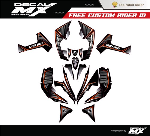 Fits CanAm Renegade 500 800r 800x 1000 decals ALL YEARS STICKERS ...