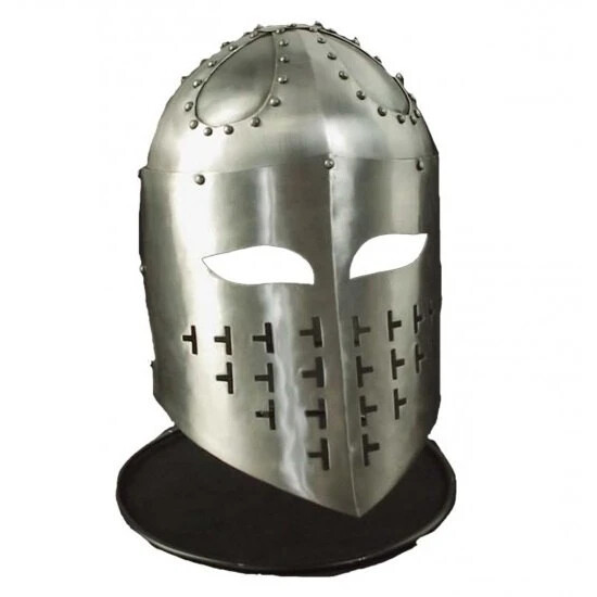 Medieval helmet Spangen helmet Crusader helmet Knight helmet Costume ...