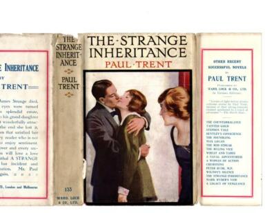 The Strange Inheritance by Paul Trent (Hubin listed Mystery) | eBay