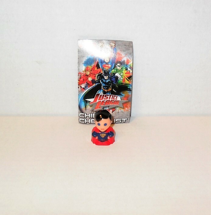 DC JUSTICE LEAGUE UNIVERSE CHIBIS SINGLE 1" INCH FIGURE SUPERMAN AS ...