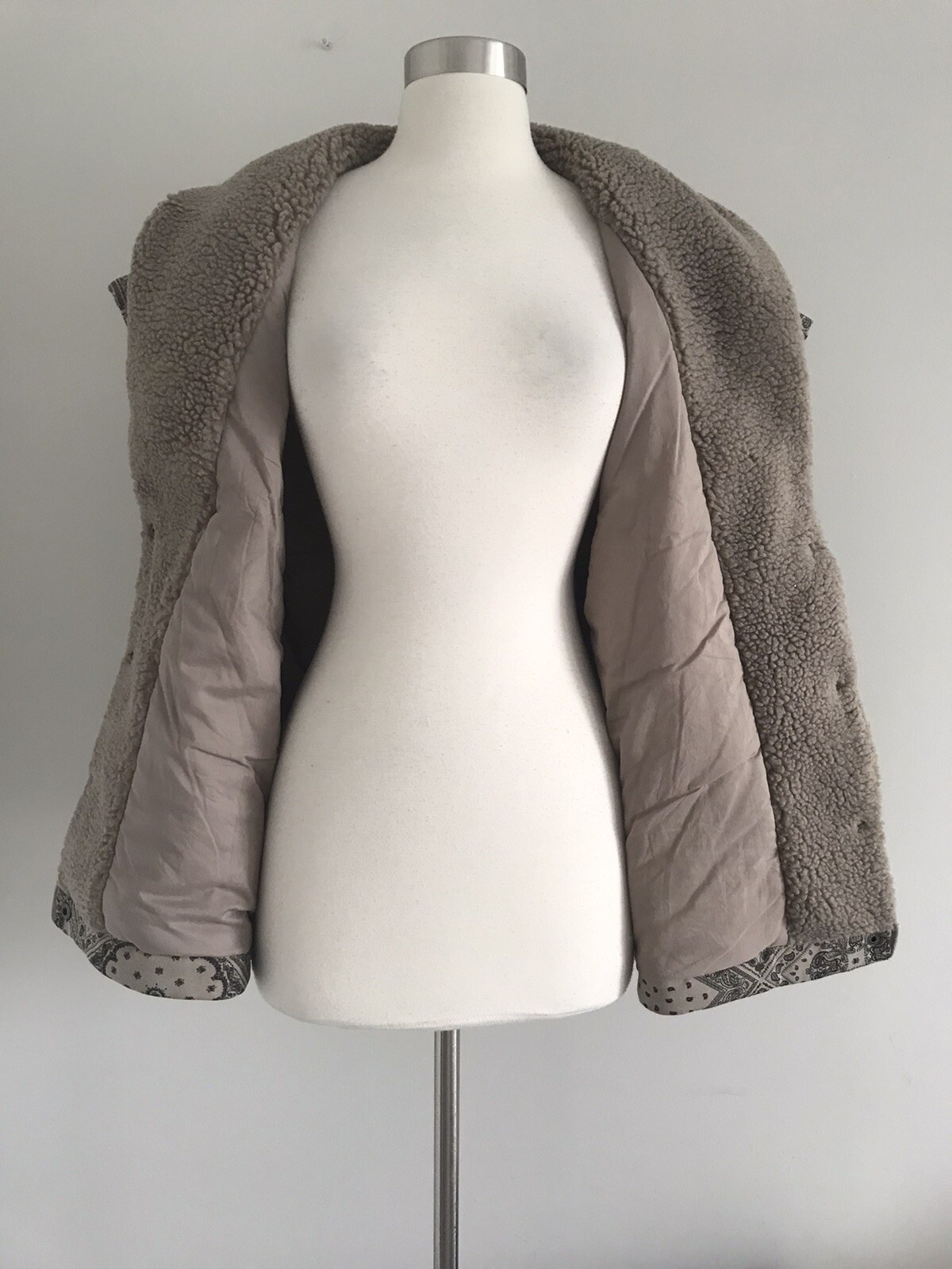 NWT MISS ME COTTON NYLON SNAP FRONT INSULATION POCKETS VEST SIZE M | eBay