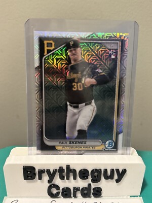 2024 Bowman Chrome Paul Skenes RC Rookie Mega Box Mojo Refractor #31 | eBay