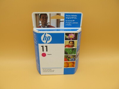HP 11 Magenta Cartridge C4837A New Sealed Genuine - 2009 | eBay