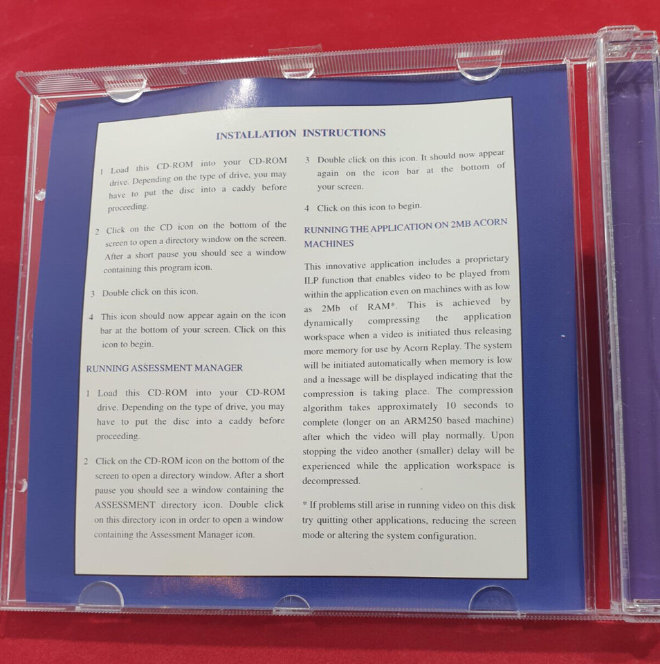 New Science & Nature 'Elements' Interactive CD ROM 1993 for Acorn RISC ...