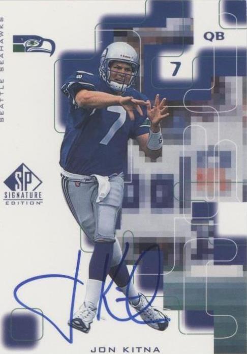 1999 SP Signature Edition Jon Kitna #KI for sale | eBay