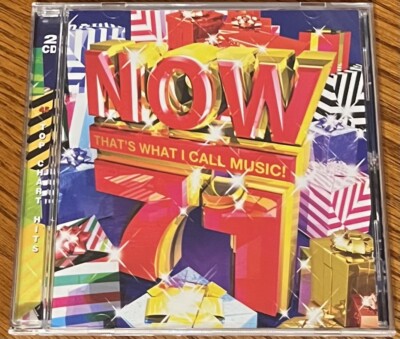 VARIOUS ARTISTS "NOW THAT'S WHAT I CALL MUSIC 71” RARE ORIGINAL 2008 UK ...