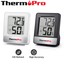 ThermoPro TP49 LCD Display indoor&outdoor Temperature Digital Hygrometer/Humidit | eBay