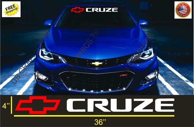 Chevrolet Cruze Decals Windshield Banners Car Stickers Graphics | eBay