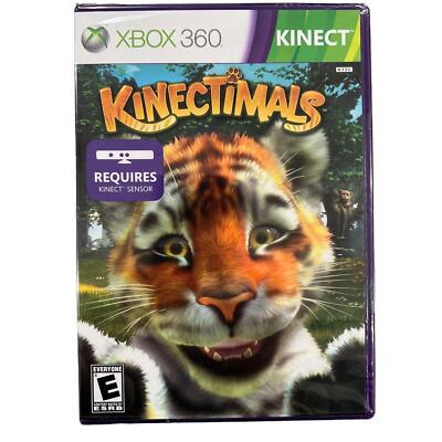 BRAND NEW SEALED XBOX 360 KINECT Kinectimals Rated E for Everyone 1-4 ...