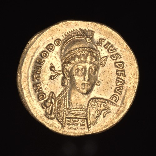 Roman Gold Coin -- Theodosius II Solidus | eBay