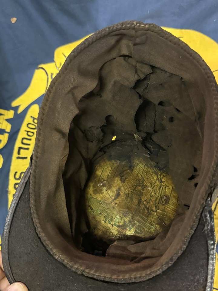 Field Worn Original Civil War Homespun Wool Material Homemade Rebel ...