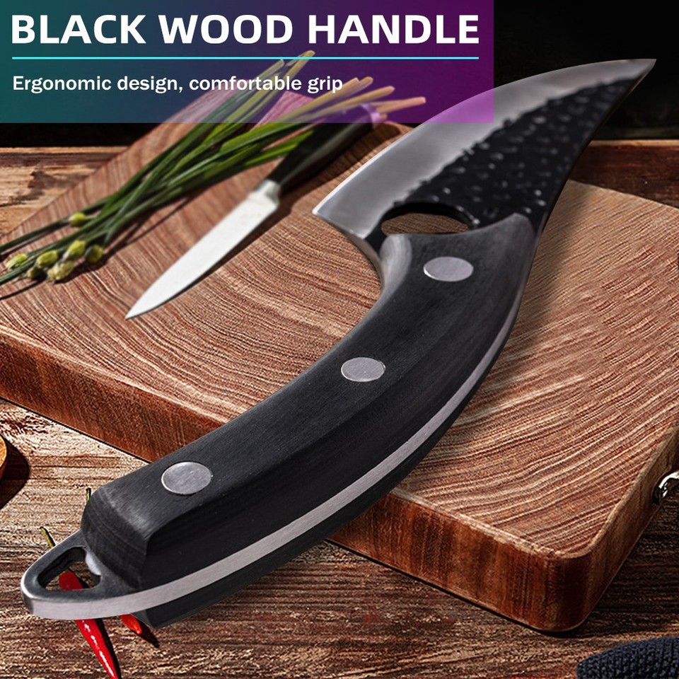 Viking knife Chef Knife Japan Kitchen Meat Cleaver Butcher w/ Knife ...