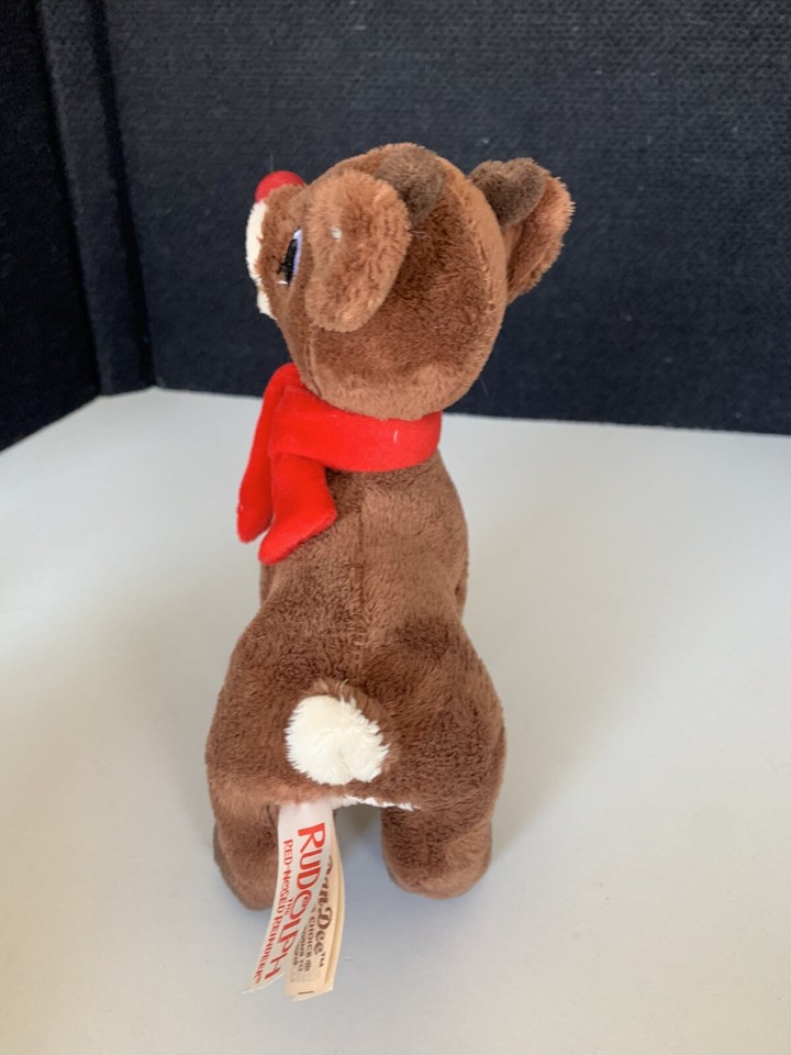Dan Dee Rudolph The Red Nosed Reindeer Plush 9" Stuffed Animal | eBay
