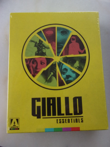 THE GIALLO ESSENTIALS BOXSET (YELLOW) - ARROW - BLURAY- NEW AND SEALED ...