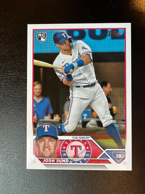 2023 Topps Series 2 Josh Jung #529 RC Texas Rangers Advanced Stats /300 ...