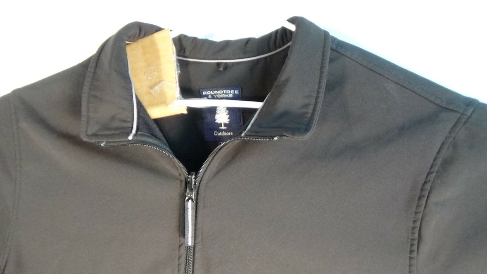 Mens Roundtree & Yorke Outdoors Reversable Coat Jacket Lined Windbeaker ...